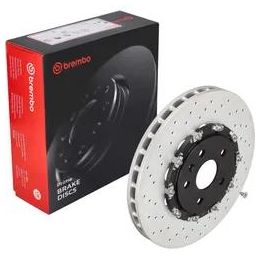 Brembo Bremsscheibe TWO-PIECE FLOATING DISCS LINE 09.A804.33 vorne rechts links 355mm f&uuml;r VAUXHALL SAAB OPEL 13273625 13476989 569132