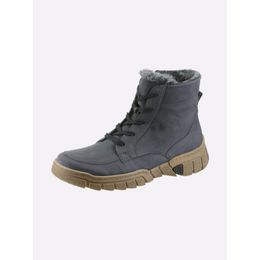 Waldl&auml;ufer Waldl&auml;ufer Damen Stiefelette mit w&auml;rmendem Futter, jeansblau, Gr&ouml;&szlig;e 4,5
