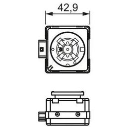 Bosch Gl&uuml;hlampe, Fernscheinwerfer Hauptscheinwerfer 1 987 302 905 Fernscheinwerfer,Gl&uuml;hlampe, 85V f&uuml;r TOYOTA MERCEDES-BENZ VOLVO 910139000002 N9101390