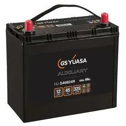 Yuasa Starterbatterie Auxilliary, Backup & Specialist Batteries HJ-S46B24R 12V 45Ah 325A f&uuml;r TOYOTA 2880021170 2880028240 2880028241