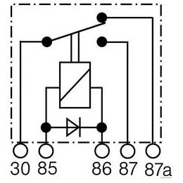 Herth+Buss ELPARTS Relais, Arbeitsstrom 75613223 5-polig f&uuml;r SKODA ALFA ROMEO VW DACIA SEAT PEUGEOT AUDI DAF IVECO MERCEDES-BENZ LANCIA ROLLS-ROYCE IR