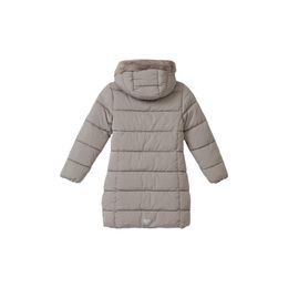 s.Oliver JUNIOR M&auml;dchen Steppmantellight grau, Gr. 116, unifarben, Web, Obermaterial: 100% Polyester. Futter: 100% Polyester, M&auml;ntel, mit