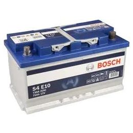 Bosch Starterbatterie S4E 12 V, 70 Ah, 800 A 0 092 100 12V 75Ah 730A f&uuml;r FORD BV6N10655BA BV6N10655BB 1744945