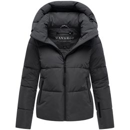 Navahoo Damen Steppjacke "Frostherz XIV", grau, Gr. XL, Obermaterial: 100% Polyester. Innenfutter: 100% Polyester. &Auml;rmelfutter: 100% Polyester.