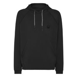 Plein Sport Herren Sweatshirt "Hoodie", schwarz, Gr. XS, Obermaterial: 95% Polyester, 5% Elasthan, Sweatshirts