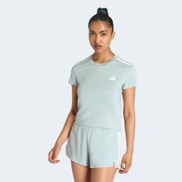 Damen T-Shirt "HYG TEE", grau, Gr. XXL, adidas Performance, Obermaterial: 88% Polyester, 12% Elasthan, Shirts