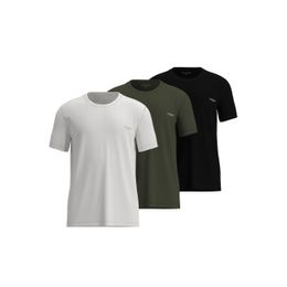 Tom Tailor Herren T-Shirt, Gr. 4, bunt, Single Jersey, Obermaterial: 100% Baumwolle, Shirts, l&auml;ssiger Casual-Stil