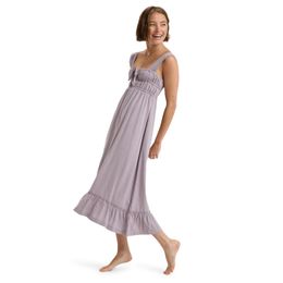 Roxy Damen Midikleid "Paradise Winds"nirvana, Gr. S, Obermaterial: 60% Baumwolle, 40% Viskose., Kleider