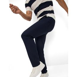 Brax Herren 5-Pocket-Hose "Style CHUCK", blau, Gr. 42, Web, 67% Polyester, 29% Viskose, 4% Elasthan, Hosen