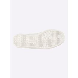Kangaroos Damen Sneaker, Gr. 40wei&szlig;, ros&eacute;, Lederimitat, Schuhe