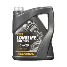 SCT - Mannol Mannol Longlife 508/509 0W-20 [5L] MN7722-5 Motor&ouml;l f&uuml;r TOYOTA VAG G052577M4 GS60577M2EUR 08880-83886-GO