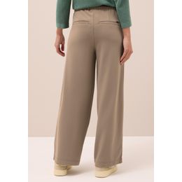 Cecil Damen Jerseyhose, beige, Gr. XXXL, unifarben, Stoff, 61% Viskose, 32% Polyamid, 7% Elasthan, Hosen, High Waist