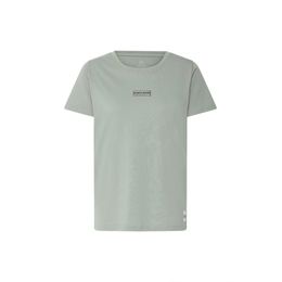 North Bend Damen Rundhalsshirt "Rundhalsshirt NBKunt", grau, Gr. 44, Obermaterial: 60% Baumwolle CO. 40% Polyester PES., Shirts