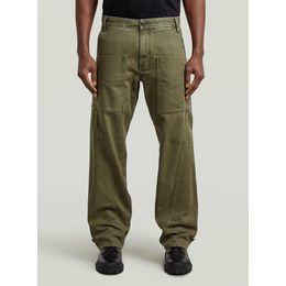G-Star Raw G-STAR Damen Cargohose "Fatigue Cargo Pants"shadow olive gd, Gr. 29, Obermaterial: 70% Baumwolle, 30% Baumwolle, Hosen