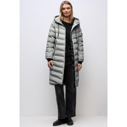 Street One Damen Outdoorjacke, grau, Gr. 46, unifarben, Stoff, Obermaterial: 100% Polyester. Futter: 100% Nylon. F&uuml;llung: 100% Polyester, Jacken, mit