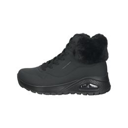 Skechers Schn&uuml;rstiefelette Damen Gr&ouml;&szlig;e 41 schwarz Winterschuhe