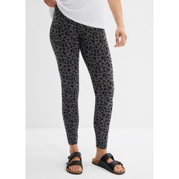 bonprix Umstandsleggings aus Bio-Baumwolle (2er Pack), schwarz, Gr.52/54 (XXL), Bequeme Leggings f&uuml;r die Schwangerschaft, 95% Baumwolle (organic)