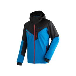 Maier Sports Herren Skijacke "Pajares", blau, Gr. 26, 100% Polyester, Jacken, Herren Winterjacke, wind- und wasserdicht, 4 RV-Taschen, Regular Fit