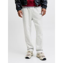 Jack & Jones JACK & JONES Herren Sweathose "JPSTKANE NORREBRO SWEAT PANTS NOOS", grau, Gr. XL, meliert, Web, Obermaterial: 89% Baumwolle, 11% Polyester, Hosen