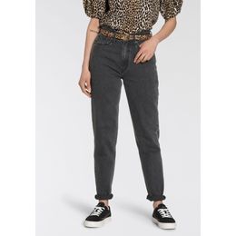 Levi's LEVI'S Damen Mom-Jeans "80S MOM JEANS", schwarz, Gr. 30, Denim/Jeans, Obermaterial: 100% Baumwolle, Jeans