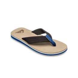 Quiksilver Herren Sandale "Molokai Layback", Gr. 7, beige, Obermaterial: Synthetikmaterial / Au&szlig;ensohle: Moosgummi., Schuhe