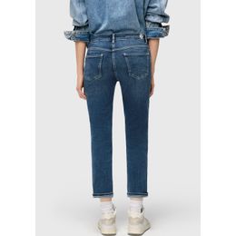 MAC Damen 7/8-Jeans "DREAM cropped auth.", blau, Gr. 34, Denim/Jeans, Obermaterial: 94% Baumwolle, 4% Elastomultiester, 2% Elasthan, Jeans,