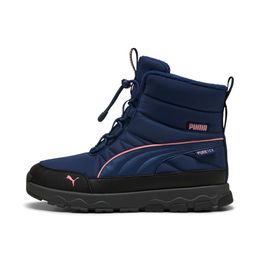 Puma M&auml;dchen Winterboots "EVOLVE BOOT PURETEX JR", Gr. 36, blau, Textil, Schuhe, Snowboots, Winterstiefel, Winterschuhe, wasserdicht