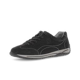 Sneaker Gabor "Sneaker low", Damen, Gr. 36, schwarz, Schuhe Sneaker