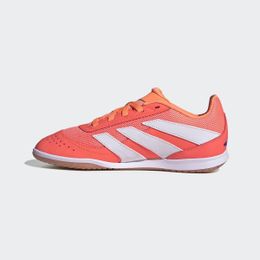 M&auml;dchen Fu&szlig;ballschuh "PREDATOR CLUB INDOOR SALA KINDER", adidas Performance, Gr. 37signal coral, cloud wei&szlig;, beam orange, Synthetik, Textil, Schuhe,