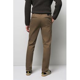 MEYER Herren Chinos "M5.Chino", braun, Gr. 38, unifarben, 98% Baumwolle, 2% Elasthan, Hosen, Gefertigt aus BIO-Baumwolle