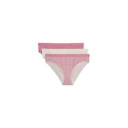 Marc O'Polo MARC O'POLO Damen Slip "Essentials", Gr. S, rosa, Single Jersey, Obermaterial: 95% Baumwolle, 5% Elasthan, Unterhosen, mit elastischem Logobund, uni