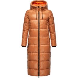 Navahoo Damen Steppmantel "Schmuseengel", braun, Gr. XXL, Obermaterial: 100% Nylon. Futter: 100% Polyester. Wattierung: 100% Polyester. &Auml;rmelfutter:
