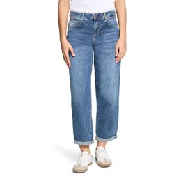 Cartoon Damen Ankle-Jeans "Damen mit Waschung", blau, Gr. 40, Obermaterial: 98% Baumwolle, 2% Elasthan, Jeans