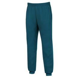 TRIGEMA Damen Sweathose "TRIGEMA Jogginghose", blau, Gr. S, Sweatware, 70% Baumwolle, 30% Polyester, Hosen