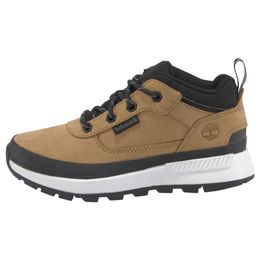 Timberland M&auml;dchen Schn&uuml;rboots "Field Trekker Low", Gr. 36, gelb, Leder, Schuhe, Winterstiefel, Schn&uuml;rstiefel, Winterschuhe
