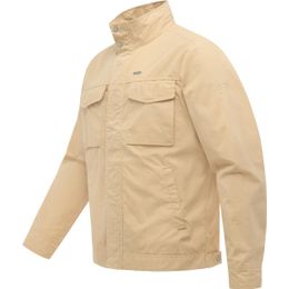Ragwear Herren Outdoorjacke "Murpho", beige, Gr. XL, Material: 72% Baumwolle, 28% Nylon, Jacken, Leichte &Uuml;bergangsjacke mit Brusttaschen