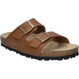 Josef Seibel Damen Sandale "Hermine 01, cognac", Gr. 41, braun, Obermaterial: 100% Rindsleder Leather cow., Schuhe