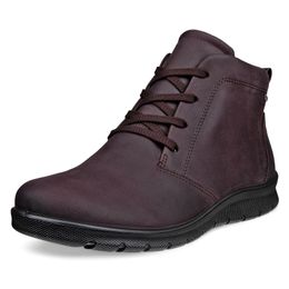 Ecco Damen Winterboots "BABETT BOOT", Gr. 39pflaume, Nubukleder, unifarben, Basic, Schuhe, Schn&uuml;rboots, Stiefelette mit herausnehmbarer Einlage,