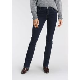 Arizona Damen Bootcut-Jeans "Ultra-Stretch", blau, Basic, Gr. 23, Denim/Jeans, Obermaterial: 74% Baumwolle, 24% Polyester, 2% Elasthan, Jeans,