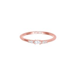 Elli Ring Damen Gr&ouml;&szlig;e 54 rosegold / wei&szlig;