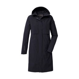 Killtec Damen Parka "KOS 46 WMN PRK", schwarz, Gr. 38, Obermaterial: 100% Polyester.Obermaterial 2: 95% Polyester, 5% Elasthan.Futter: 100%