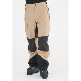 SLOPE Herren Skihose "Bandone", beige, Gr. S, mehrfarbig, 100% Polyester, Hosen, Im wasser- und winddichten Design