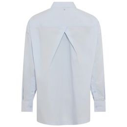 BOSS Orange Damen Hemdbluse "Bonsta Premium Damenmode"light, pastel blau 456, Gr. 48, unifarben, Popeline;Organza, Obermaterial: 100% Baumwolle,