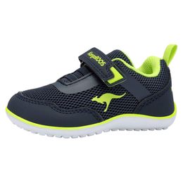 Kangaroos Damen Sneaker "K-BFI ROOTS EV", Gr. 25dk navy, lime, Schuhe