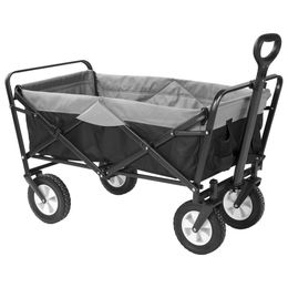 My Baby Lou Bollerwagen, Grau, Schwarz, Metall, Kunststoff, Textil, 50x80x100 cm, Baby on Tour, Kinderwagen, Bollerwagen