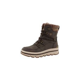 Tom Tailor Snowboots Damen Gr&ouml;&szlig;e 40 braun Winterschuhe
