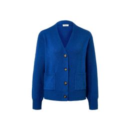 Tchibo - Strickjacke mit Wolle - Damen - Gr. XL - blau