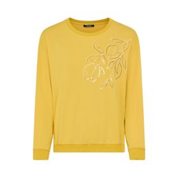 Tchibo - Olsen Sweatshirt Long Sleeves - Damen - Gr. 40 - gold