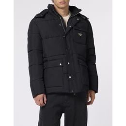 Philipp Plein Herren Winterjacke "Gothic Plein", schwarz, Gr. L, Obermaterial: 100% Polyester. Futter: 100% Polyester. F&uuml;llung: 100% Polyester, Jacken