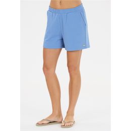 ENDURANCE ATHLECIA ATHLECIA Damen Shorts "Crecy"himmelblau, Gr. 38, unifarben, 50% Baumwolle, 48% Polyester, 2% Elasthan, Hosen, aus robustem und atmungsaktivem Material
